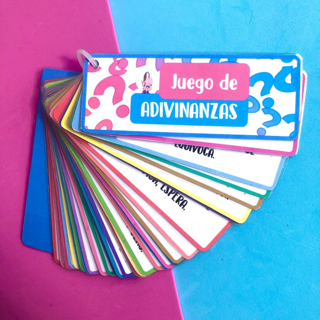 Juego de adivinanzas | Maestra con clase