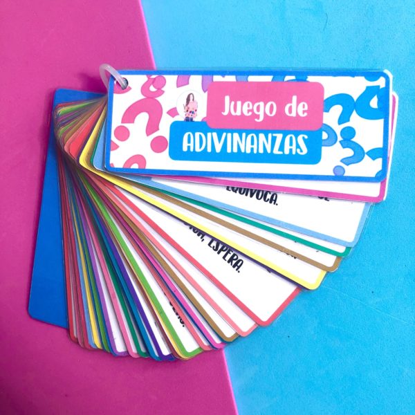 Juego de adivinanzas | Maestra con clase