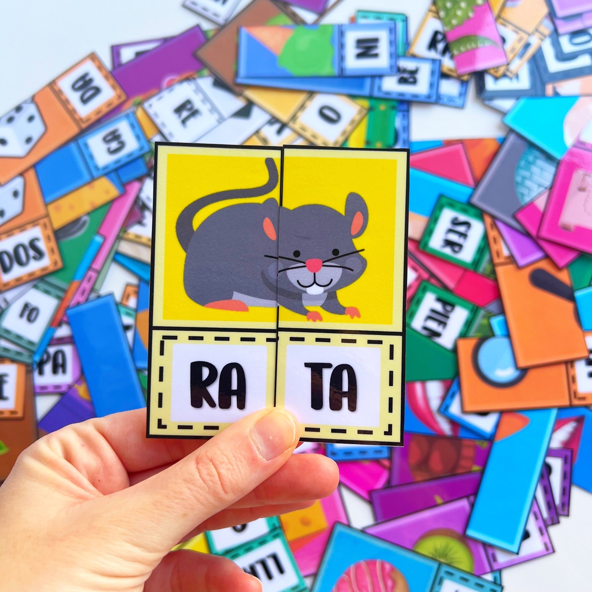 Tarjetas de Sílabas | Maestra con clase