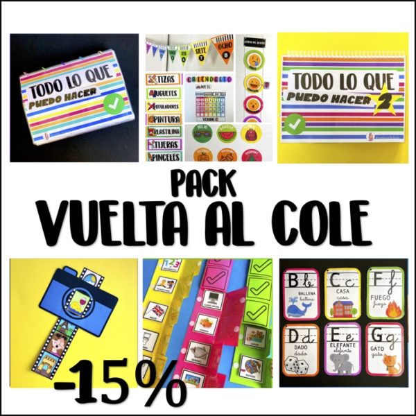Pack vuelta al cole | Maestra con clase
