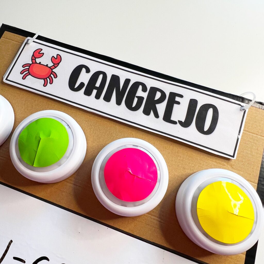 Tarjetas palabras | Maestra con clase