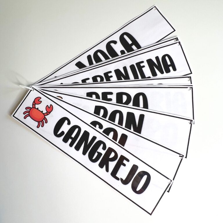 Tarjetas palabras | Maestra con clase