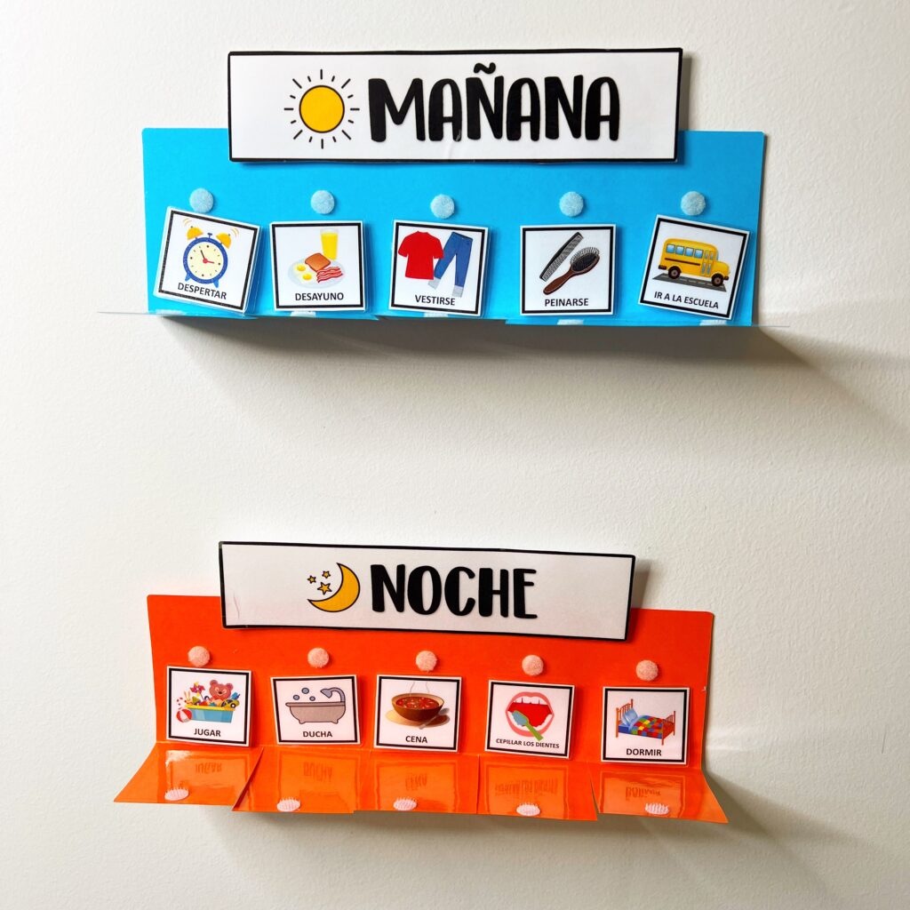 Horarios visuales | Maestra con clase