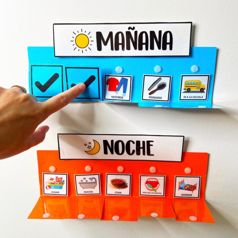 Horarios visuales | Maestra con clase